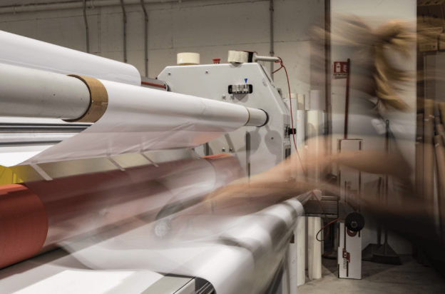 Fixing a wrinkled lamination - Foiling Services Ltd